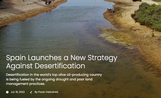 SPAIN Launches a New Strategy Against Desertification - CIHEAM